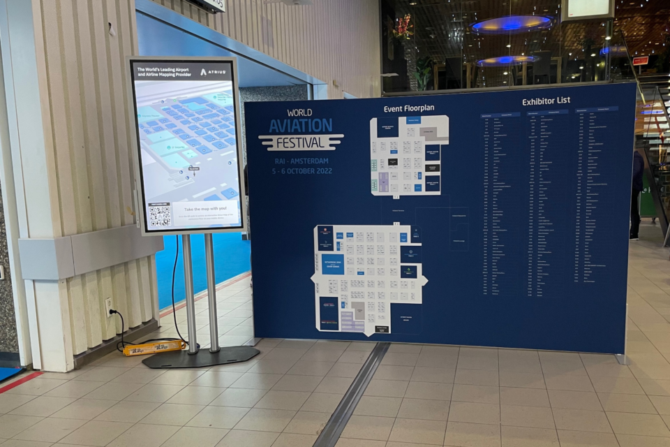 Atrius Wayfinding Technology & 2022 World Aviation Festival